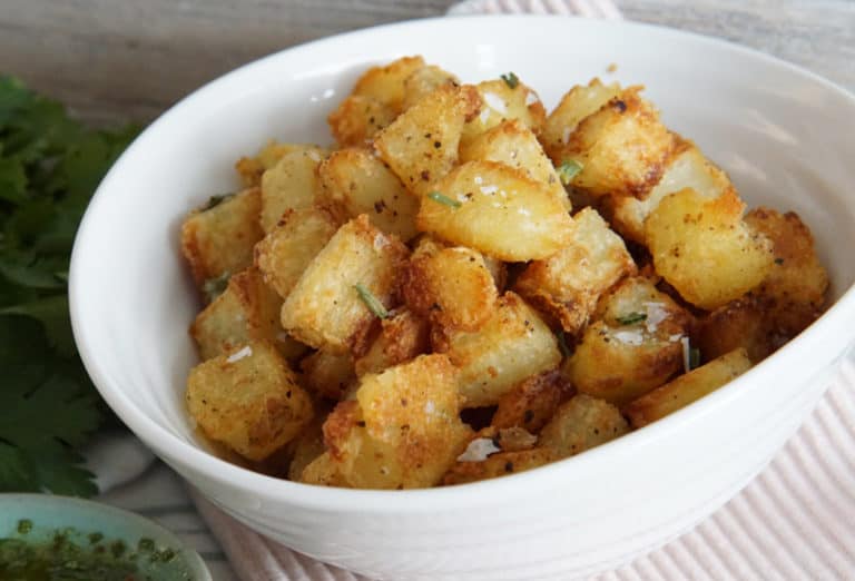 Oven-Baked Crispy Smashed Potatoes - A Food Lover's Kitchen