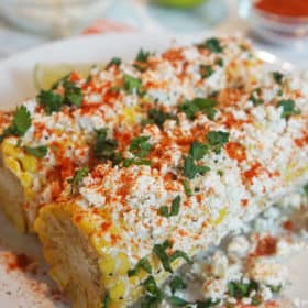 Classic Mexican Street Corn (Elote) | A Food Lover's Kitchen