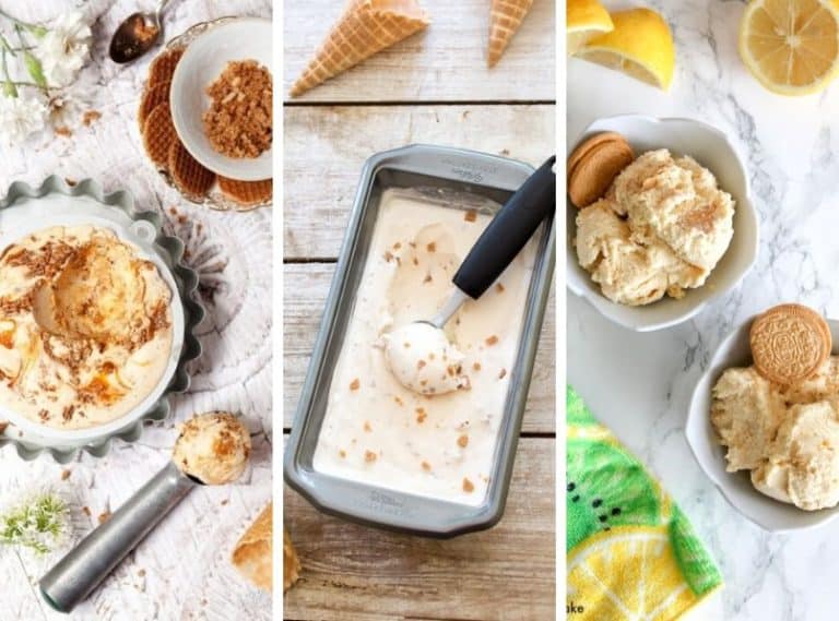 Pear Ice Cream (+Optional Blue Cheese) - A Food Lover's Kitchen