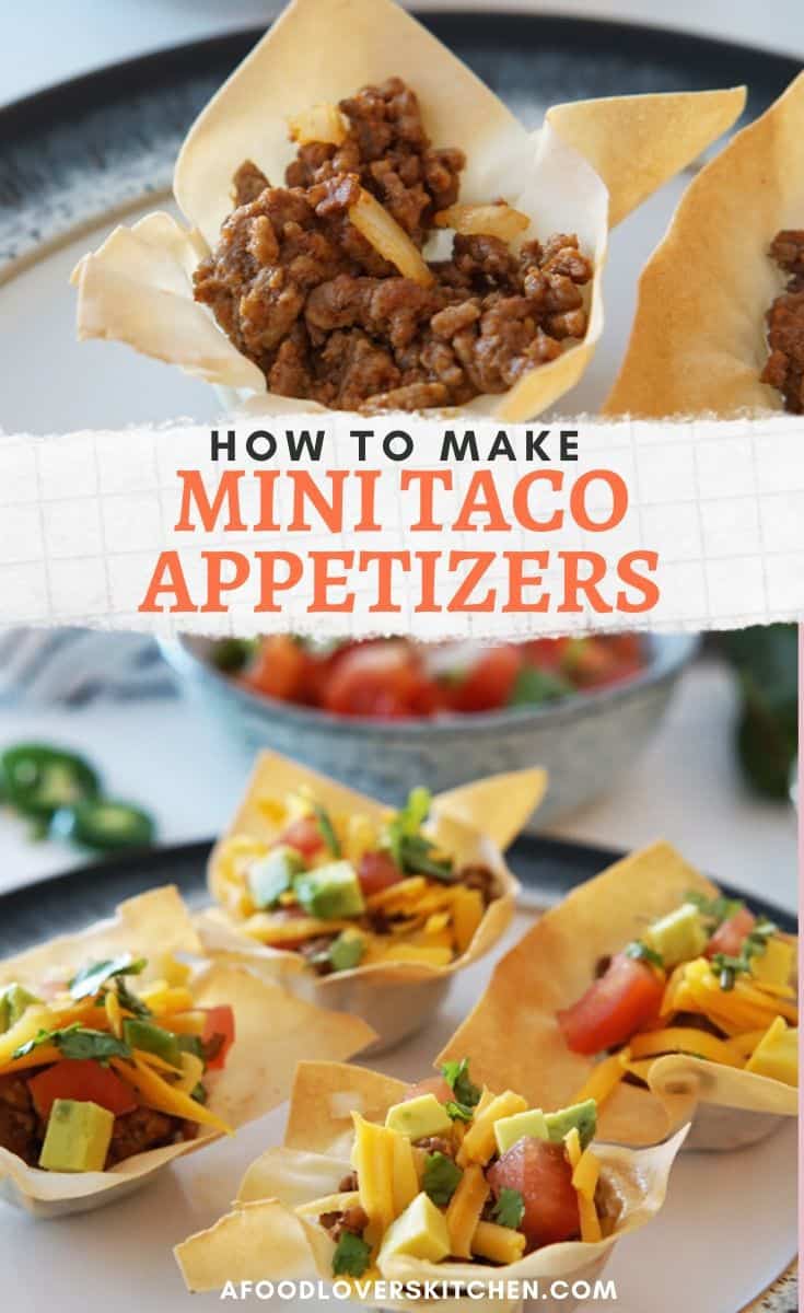Mini Taco Appetizers - Perfect for Any Party - A Food Lover's Kitchen