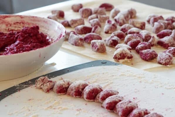 Easy Homemade Beet Gnocchi - A Food Lover's Kitchen