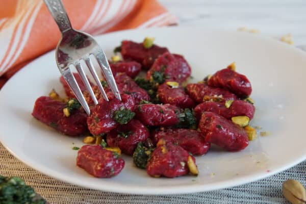 Easy Homemade Beet Gnocchi - A Food Lover's Kitchen
