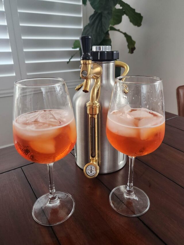 Aperol Spritz On Tap: A Perfect Party Cocktail - A Food Lover's Kitchen