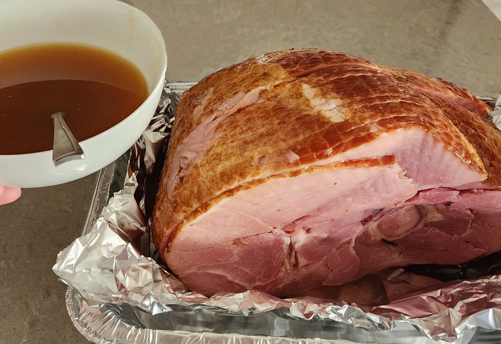 Baked Spiral Ham - A Food Lover's Kitchen