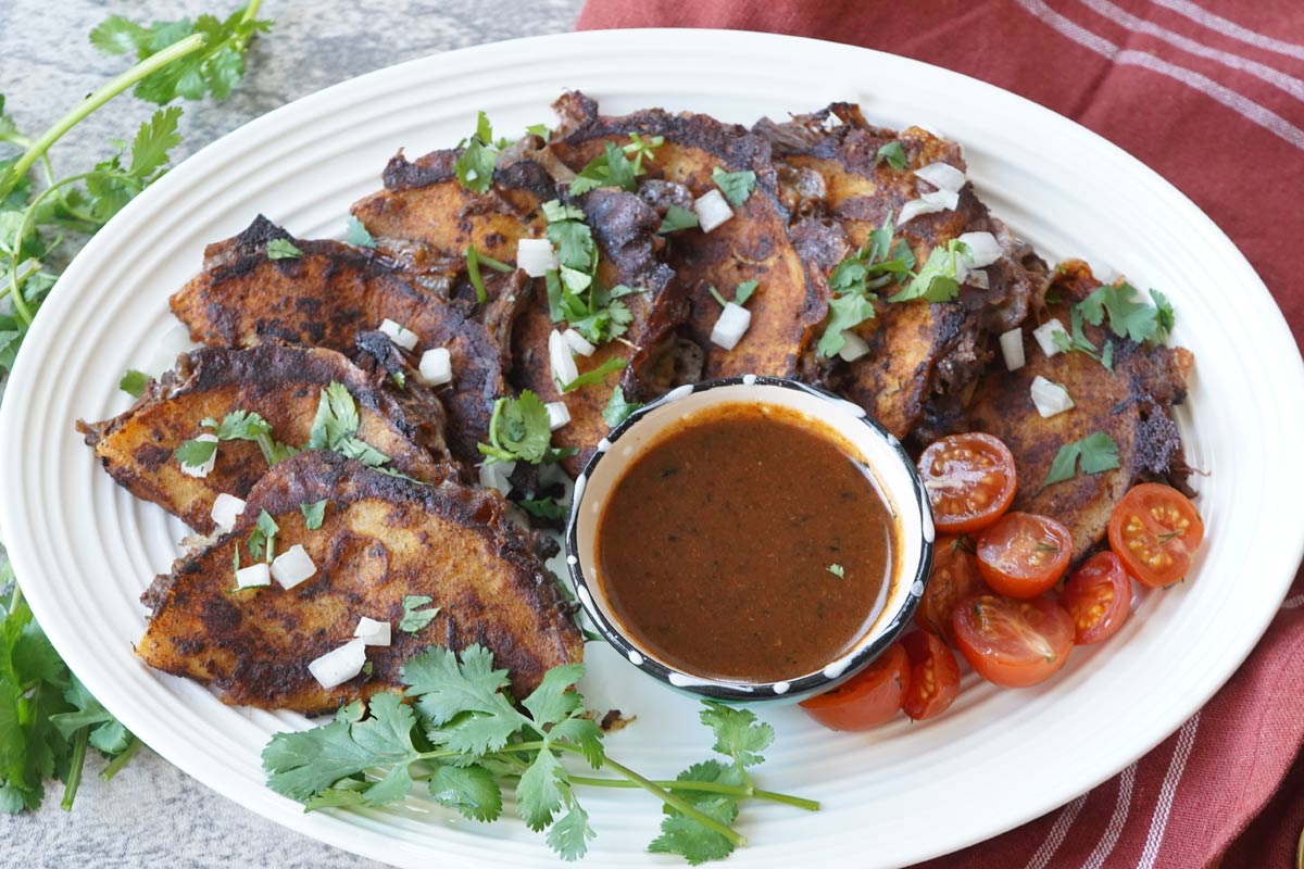 Mini Birria Taco Appetizers - A Food Lover's Kitchen