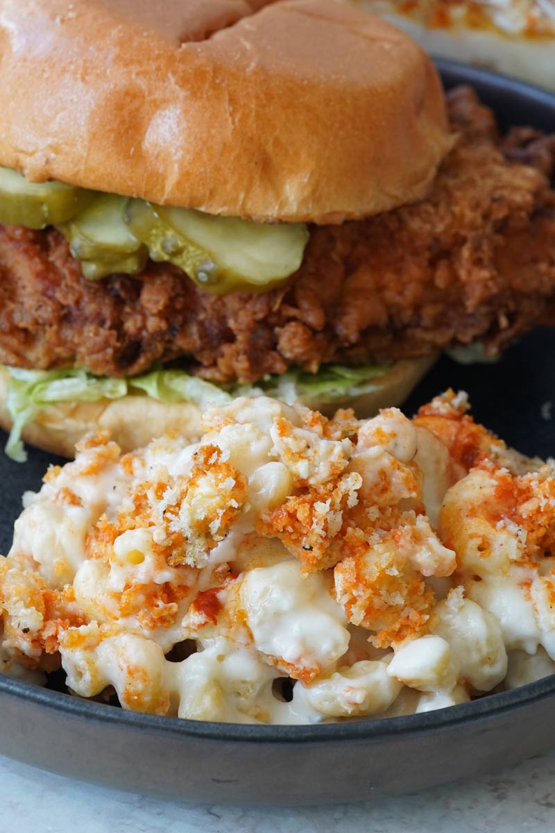 Spicy Buffalo Mac & Cheese - A Food Lover's Kitchen