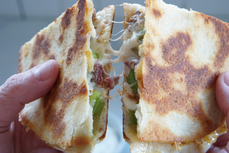 Easy Carne Asada Quesadillas - A Food Lover's Kitchen