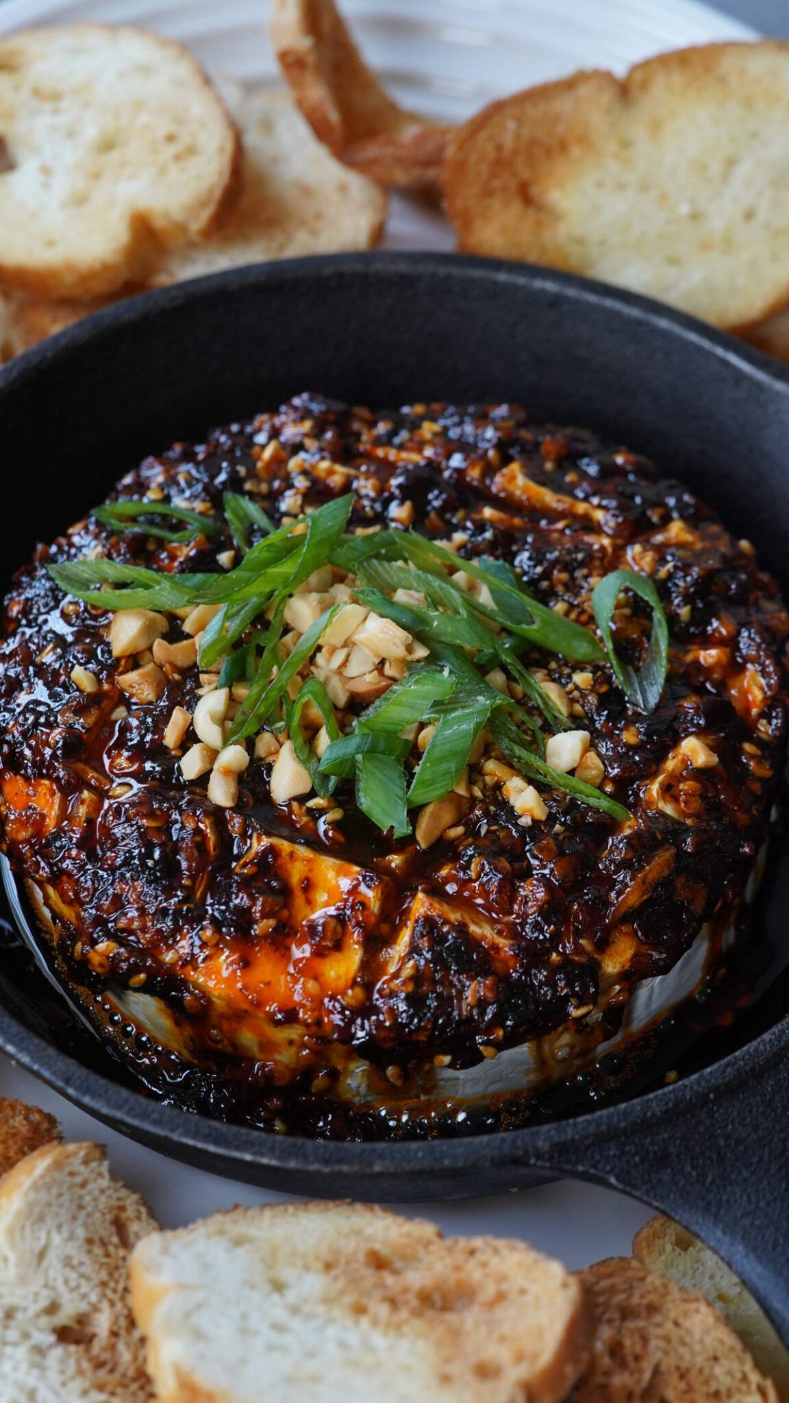 Chili Crunch Baked Brie: Spicy, Creamy, and Delish - A Food Lover's Kitchen