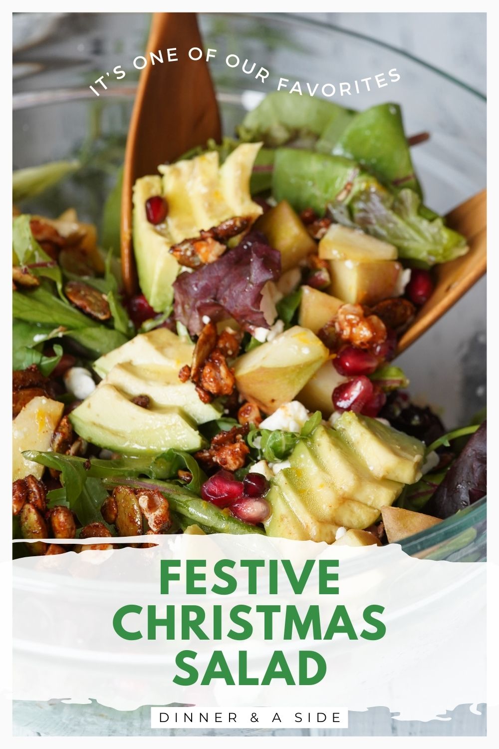 Festive Christmas Salad Packed With Crunch & Flavor - A Food Lover's ...