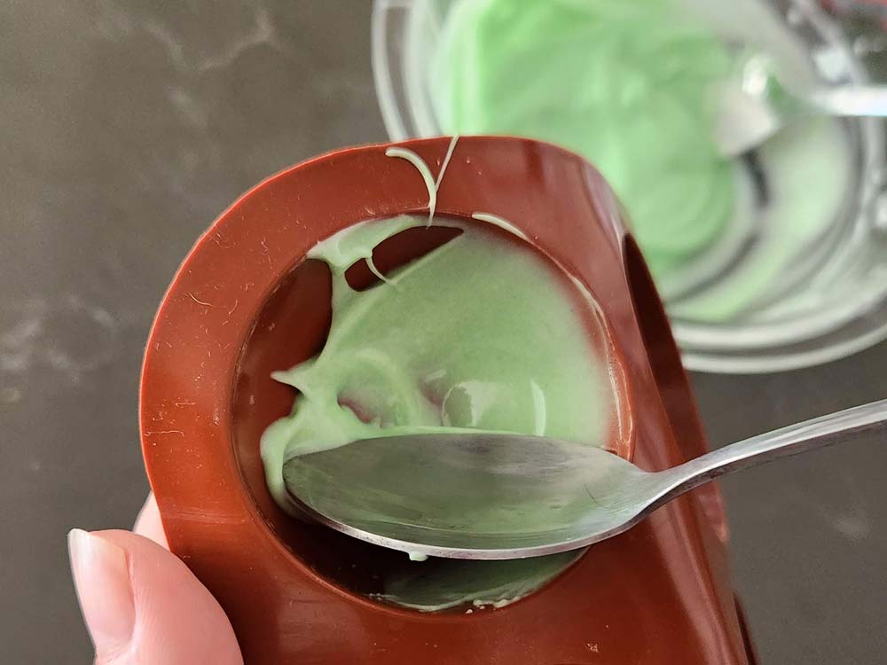Grinch Chocolate Bombs - A Food Lover's Kitchen