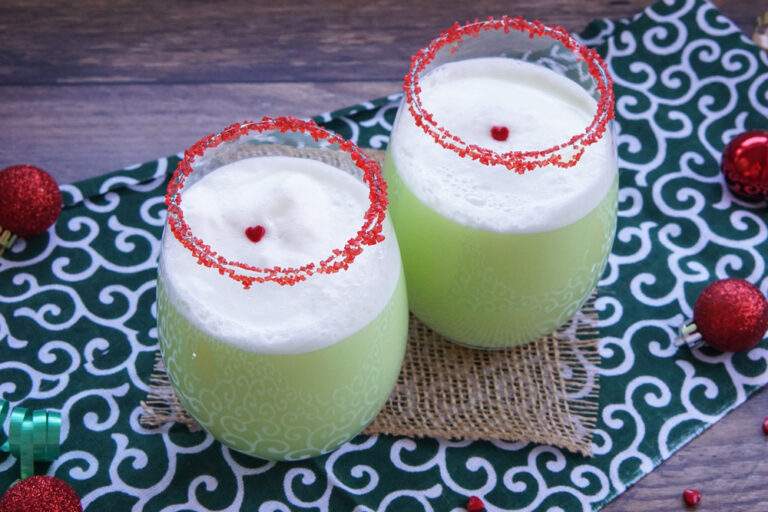 Simple and Tasty Grinch Punch - A Food Lover's Kitchen