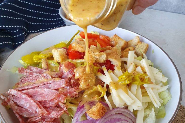 The BEST Italian House Dressing - A Food Lover's Kitchen