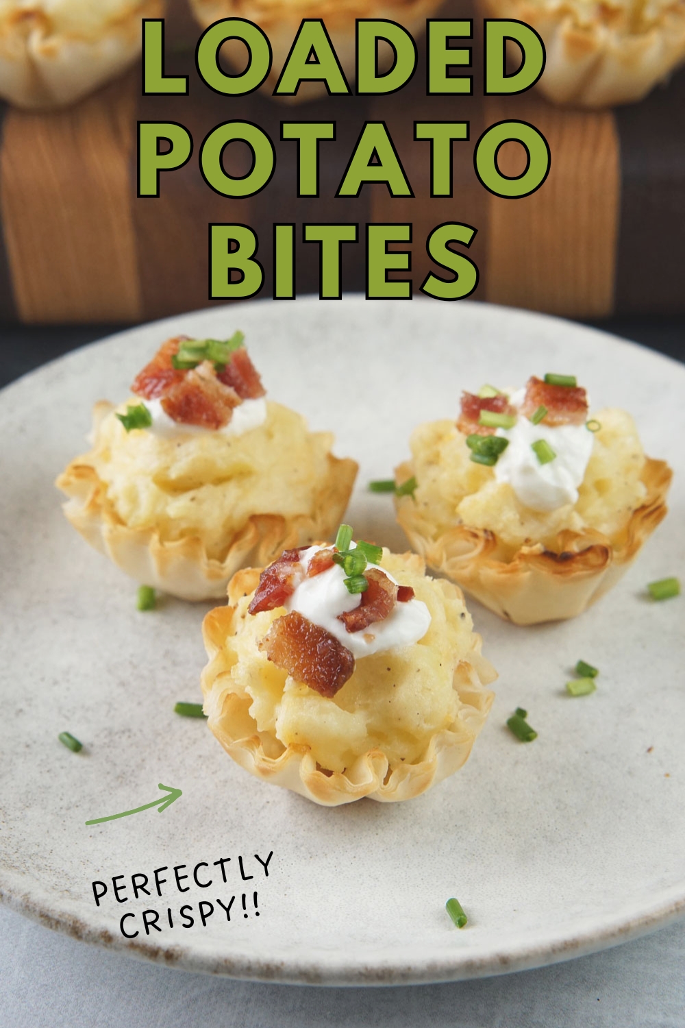 Loaded Potato Bites - A Food Lover's Kitchen