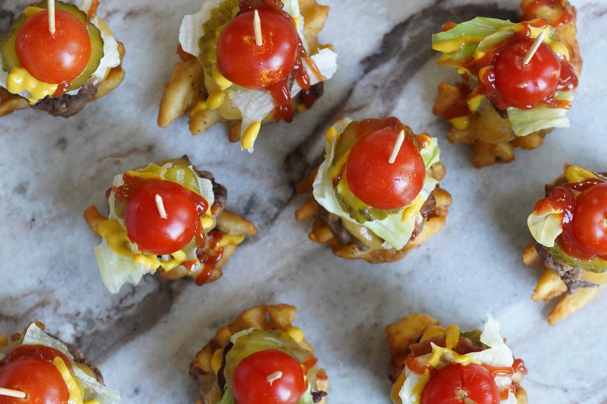 Mini Cheeseburger Bites - A Food Lover's Kitchen