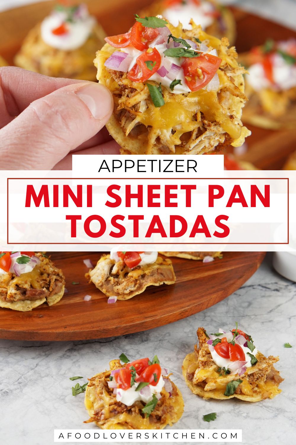 Mini Sheet Pan Tostadas - A Food Lover's Kitchen