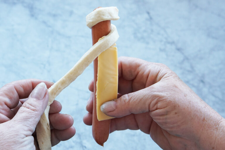 Halloween Hot Dog Mummies - A Food Lover's Kitchen