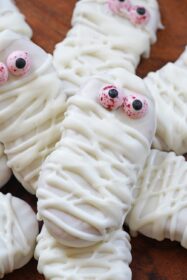 Halloween Nutter Butter Mummies - A Food Lover's Kitchen