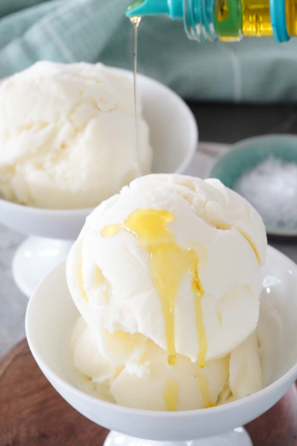 Homemade Olive Oil Ice Cream - A Food Lover's Kitchen