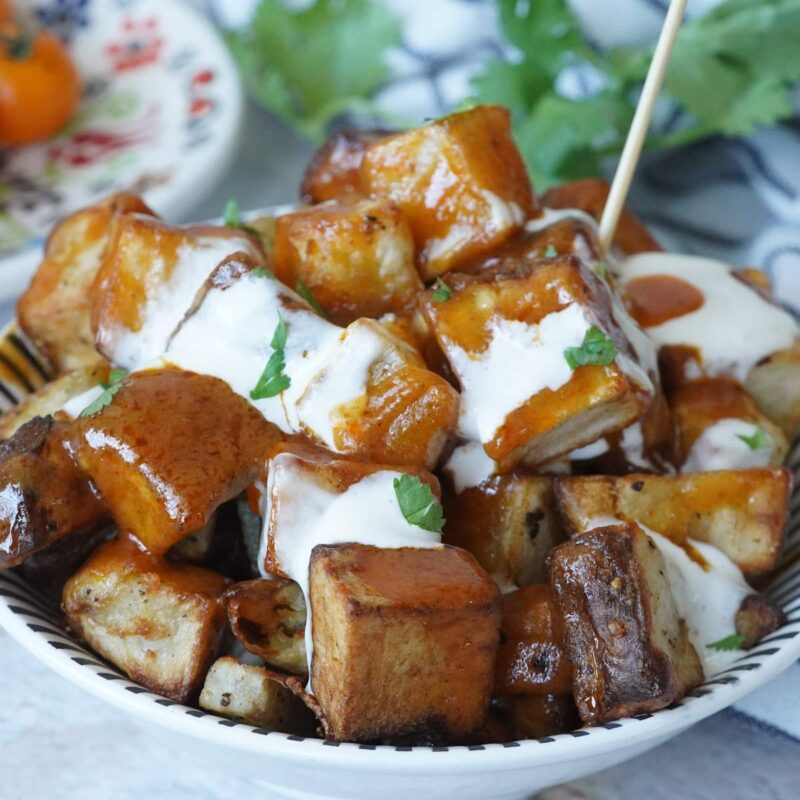 Perfect Spanish Patatas Bravas - A Food Lover's Kitchen