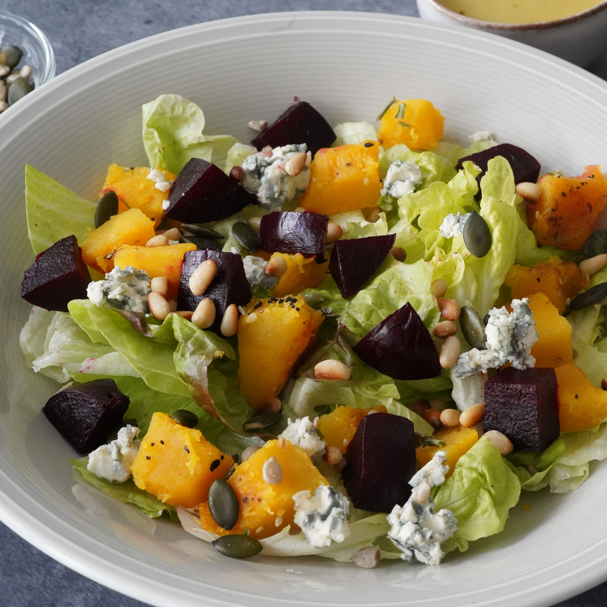 Beetroot & Pumpkin Salad - A Food Lover's Kitchen