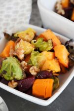 Colorful Winter Roasted Vegetables - A Food Lover's Kitchen