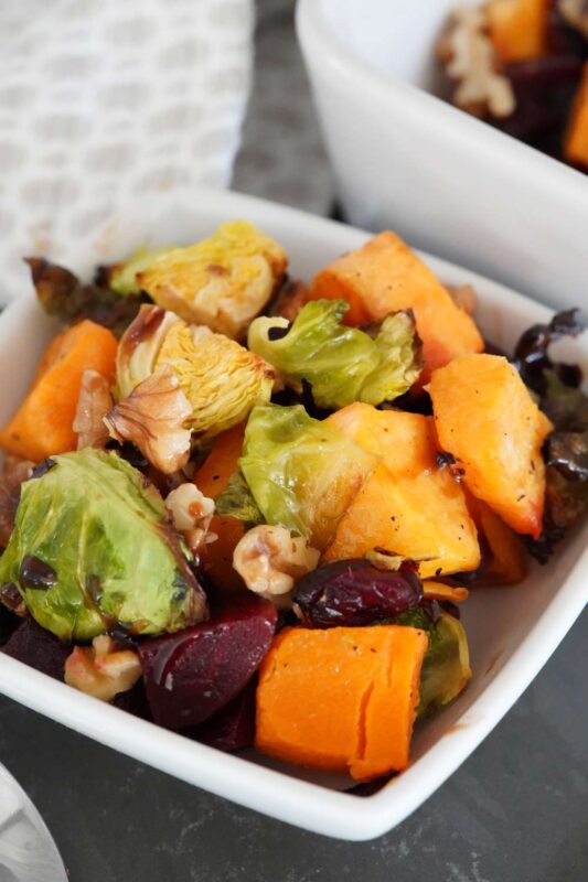 Colorful Winter Roasted Vegetables - A Food Lover's Kitchen