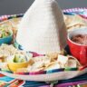Sombrero Chip & Dip Display with Salsa & Guacamole - A Food Lover's Kitchen