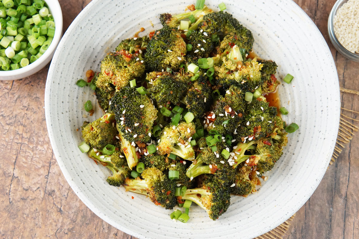 Spicy Roasted Broccoli - A Food Lover's Kitchen