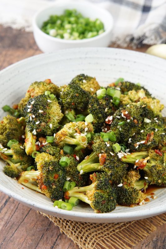 Spicy Roasted Broccoli - A Food Lover's Kitchen